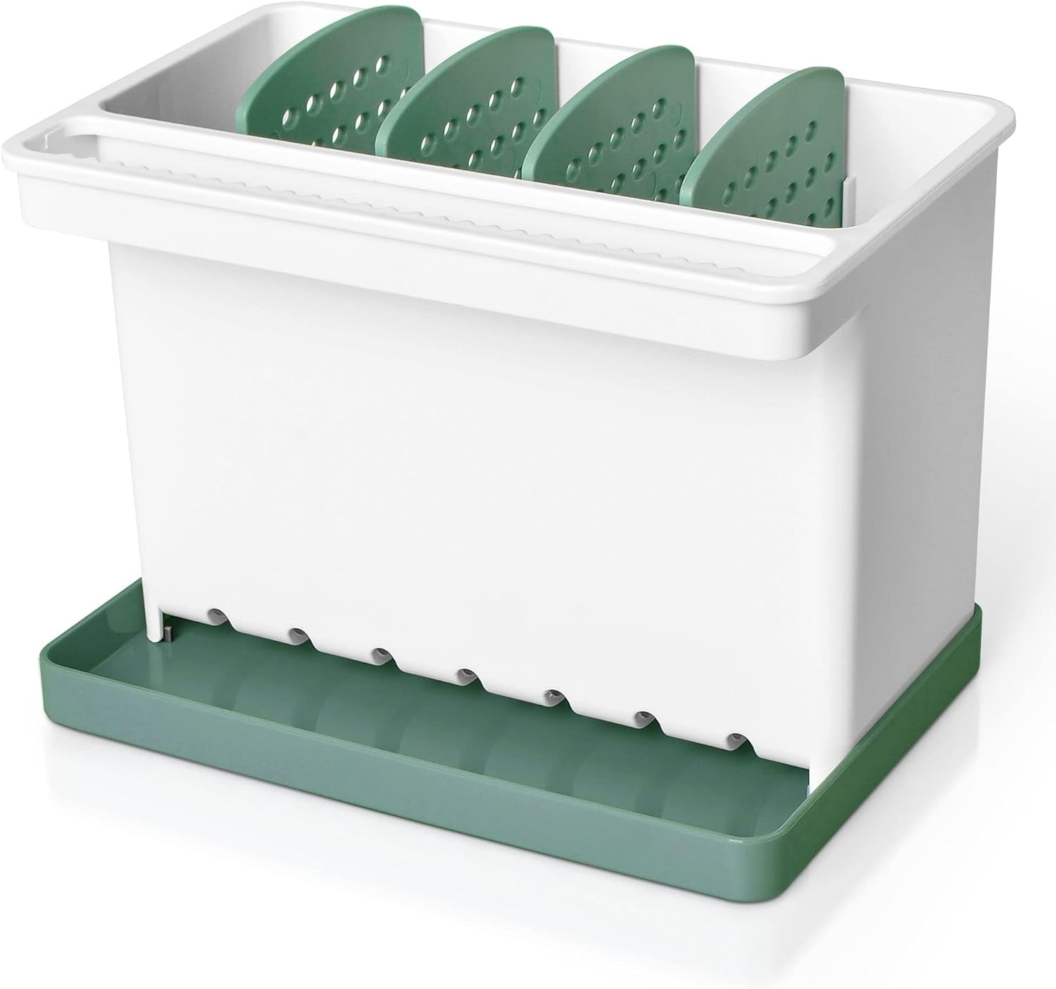 CERPXFF-Kitchen Sink Organizer Dish Brush Sponge Holder Caddy ...