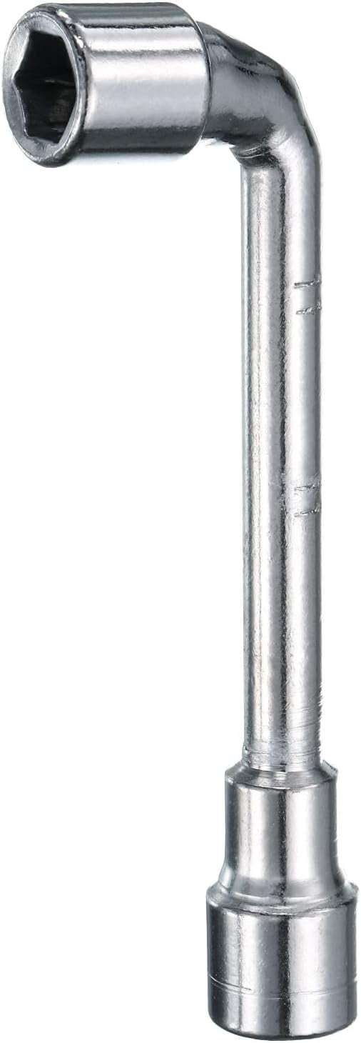 CERPXFF-L Shaped Angled Hex Socket Wrench 11mm 45# Steel Double Ended ...