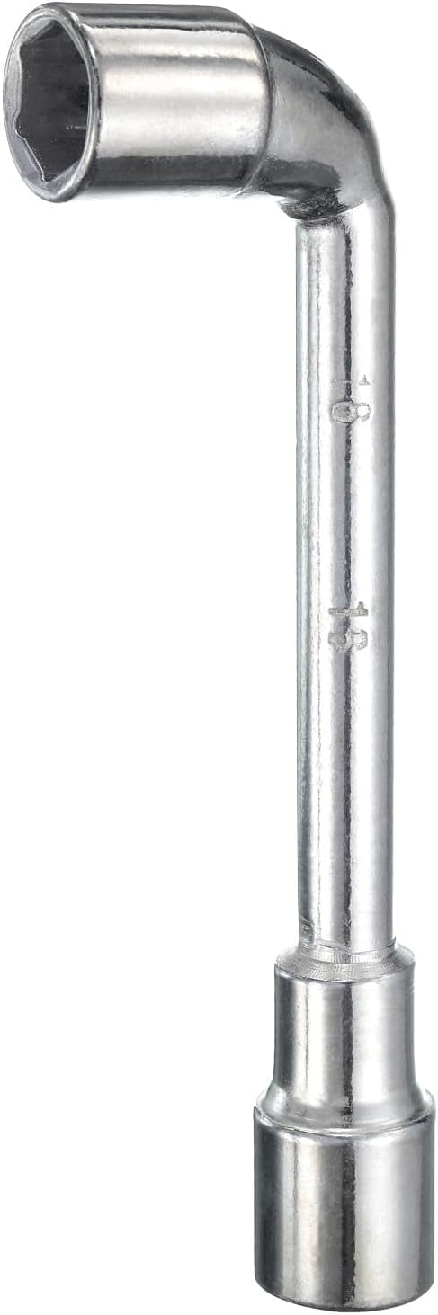 CERPXFF-L Shaped Angled Hex Socket Wrench 16mm 45# Steel Double Ended ...