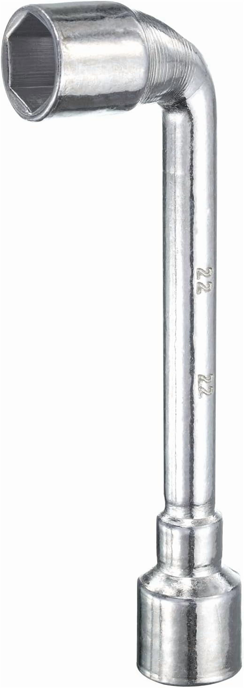 CERPXFF-L Shaped Angled Hex Socket Wrench 22mm 45# Steel Double Ended ...