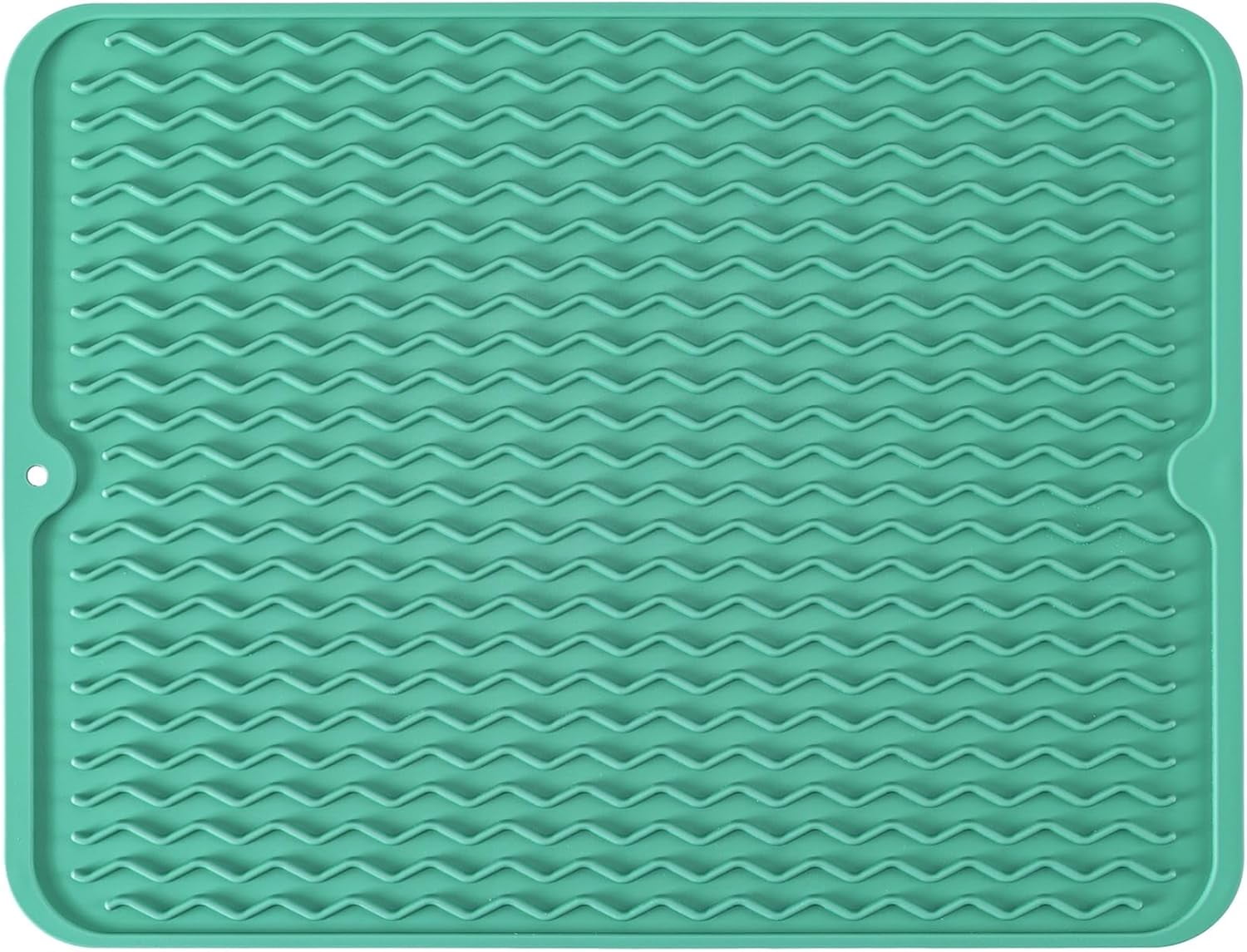 CERPXFF-Large 14" x 11" Silicone Dish Drying Mat for Kitchen Counter ...