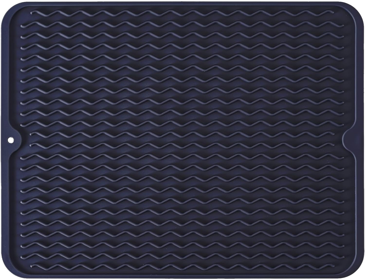 CERPXFF-Large 14" x 11" Silicone Dish Drying Mat for Kitchen Counter ...