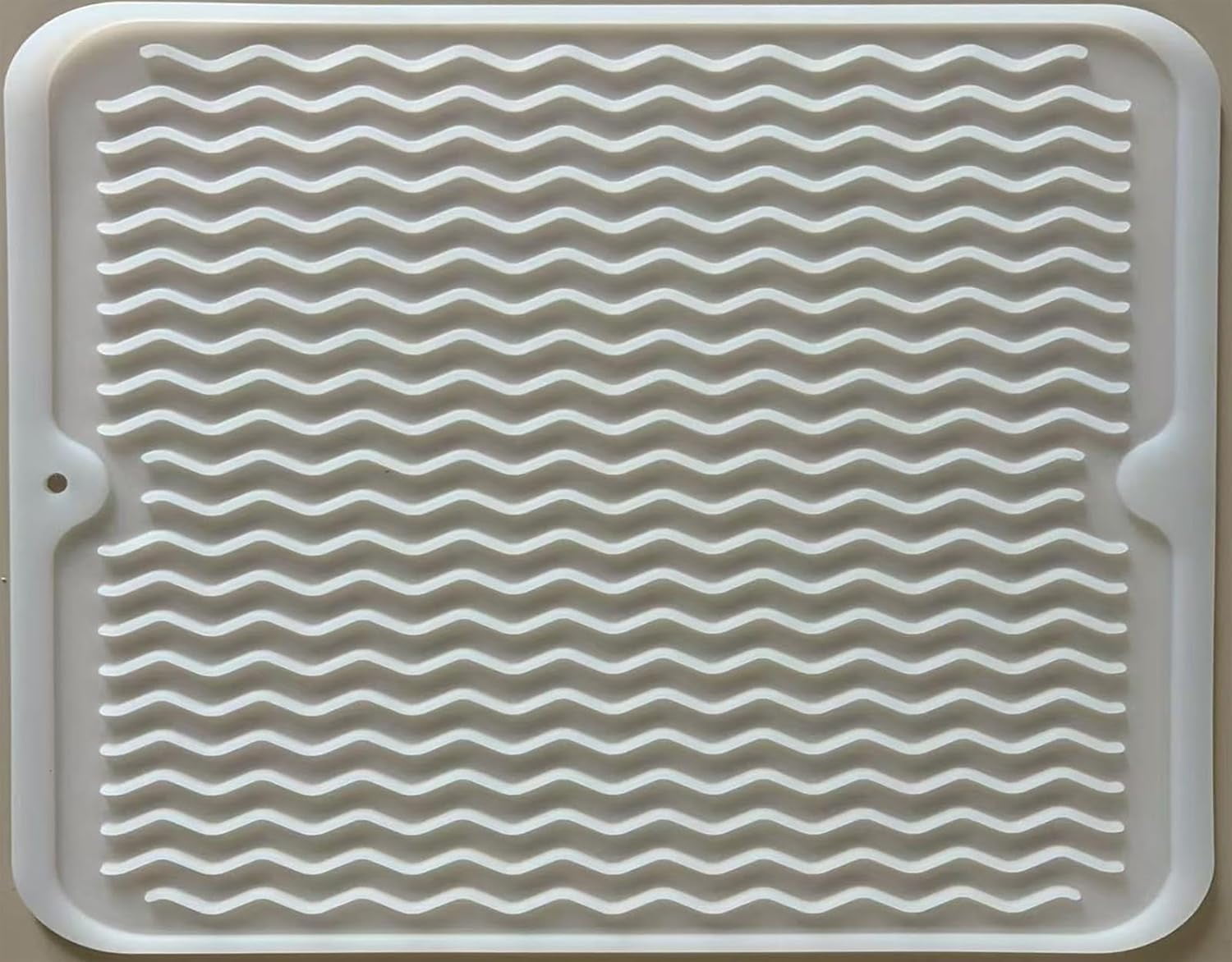 CERPXFF-Large 24" x 18" Silicone Dish Drying Mat for Kitchen Counter ...