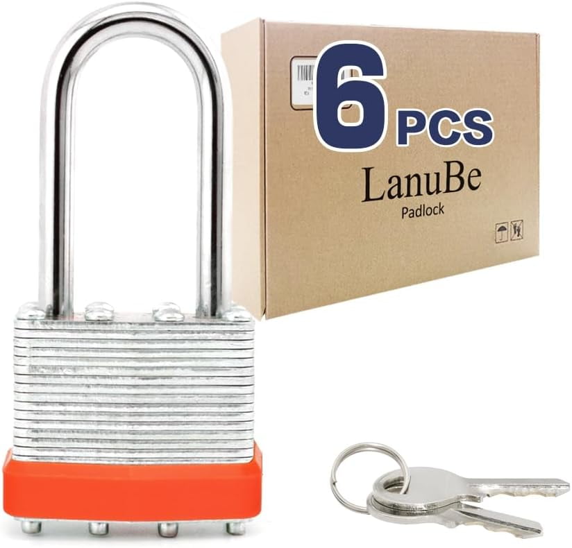 CERPXFF-Lock Laminated keyed Padlock (1-9/16", 40mm), keyed Alike Locks ...