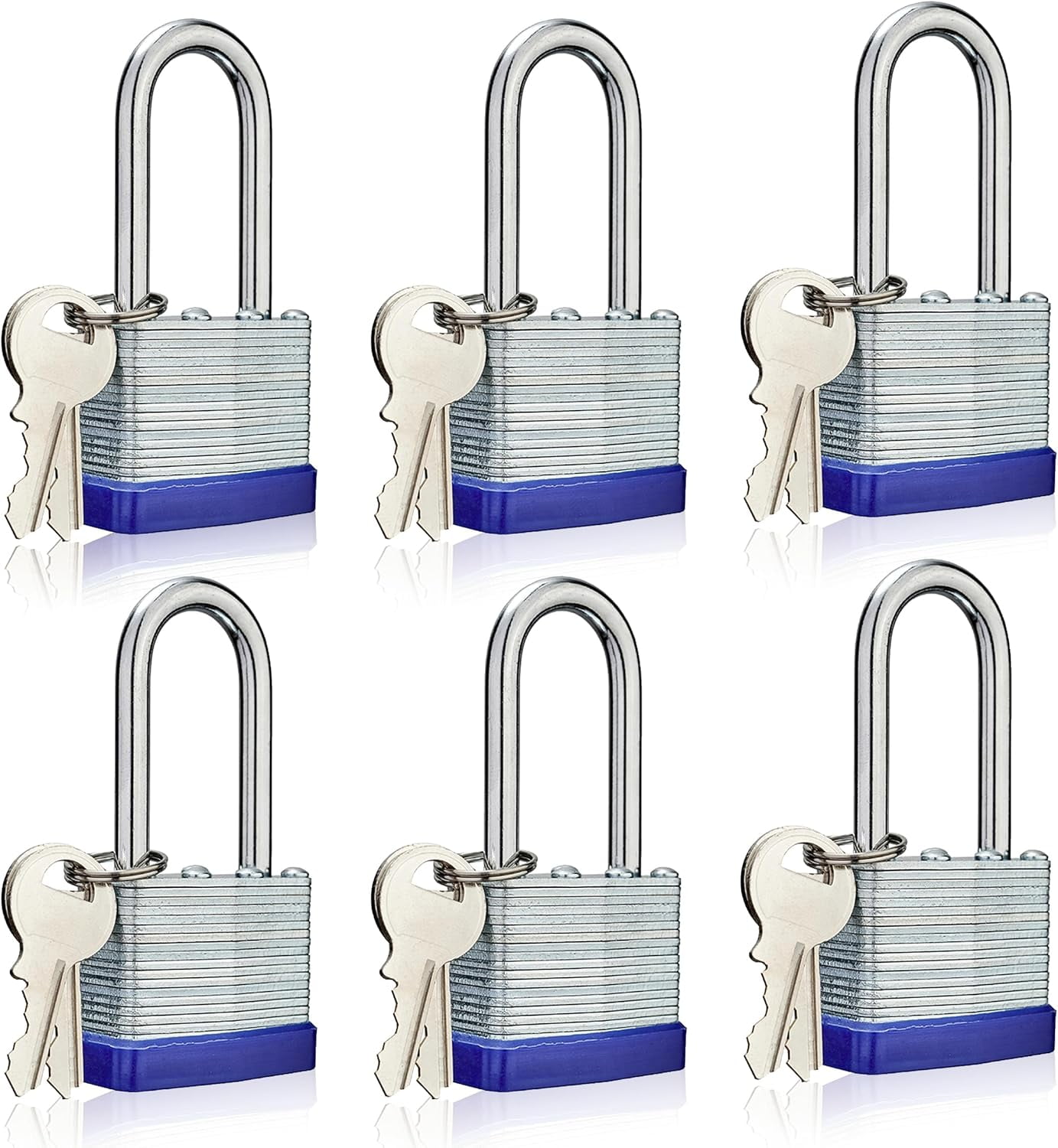 CERPXFF-Lock Outdoor Padlocks, Laminated keyed Padlock, 1-9/16 in Wide ...