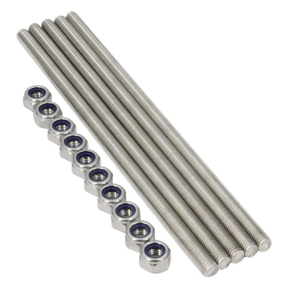 CERPXFF-M10 x 250mm 304 Stainless Steel Fully Threaded Rod, Right Hand ...