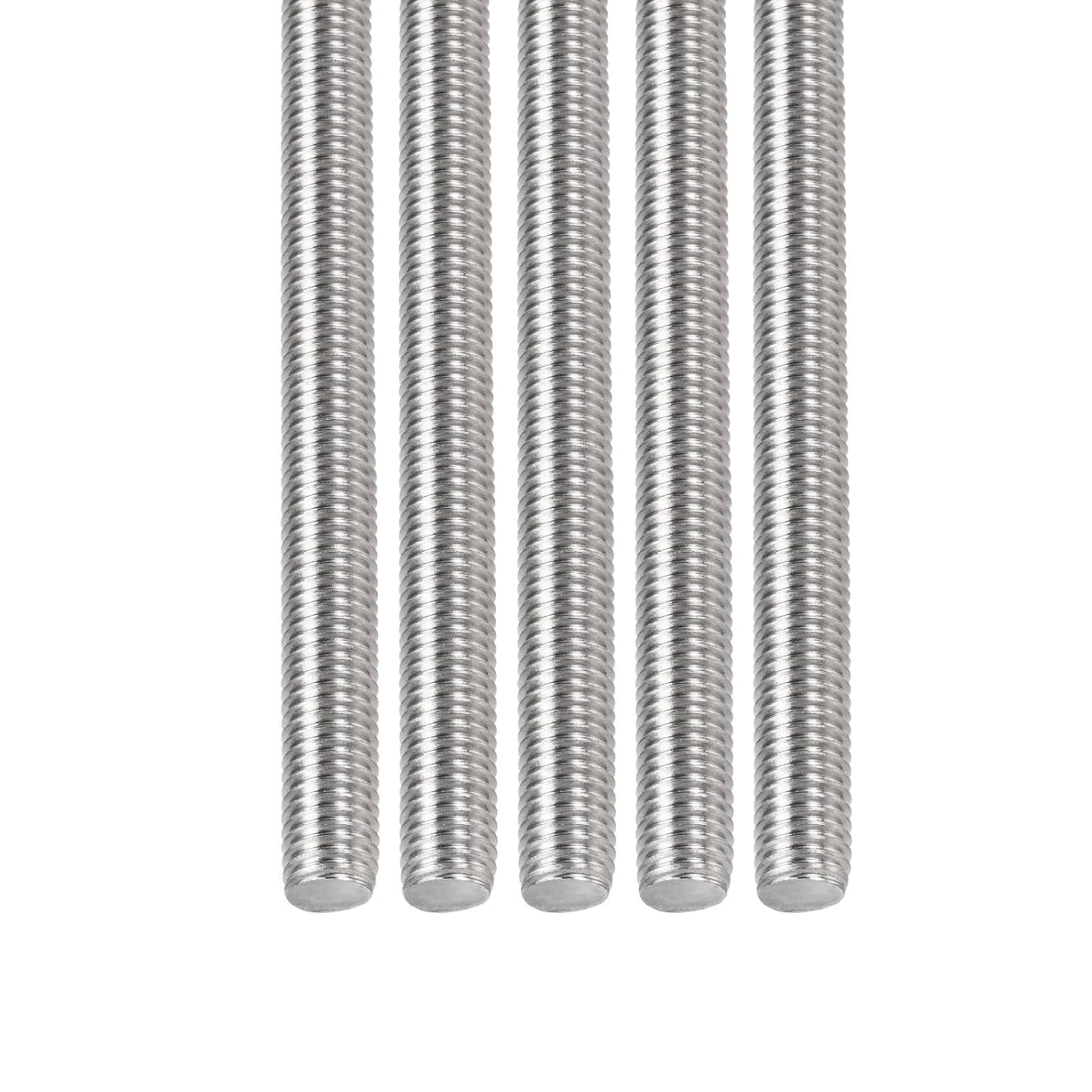 CERPXFF-M10x1.5x100mm(DxPxL) Fully Threaded Rod - 5Pack - Good for ...