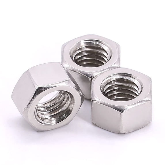 CERPXFF-M12-1.5mm (10 pcs) Hex Nuts, 304 (18-8) Stainless Steel ...