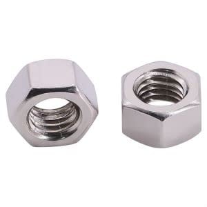 CERPXFF-M12-1.75 (10 Pcs) Hex Nuts, 304 Stainless Steel 18/8, Hex Drive ...