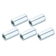 CERPXFF-M12x1.75mm Coupling Nuts, 5 Pcs Carbon Steel Galvanized Hex Rod ...