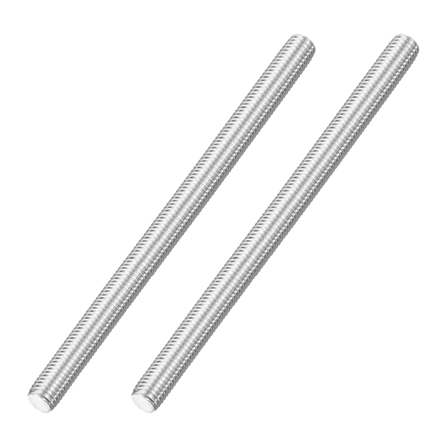 CERPXFF-M12x180mm Fully All Threaded Rod, 2Pcs 316 Stainless Steel Long ...
