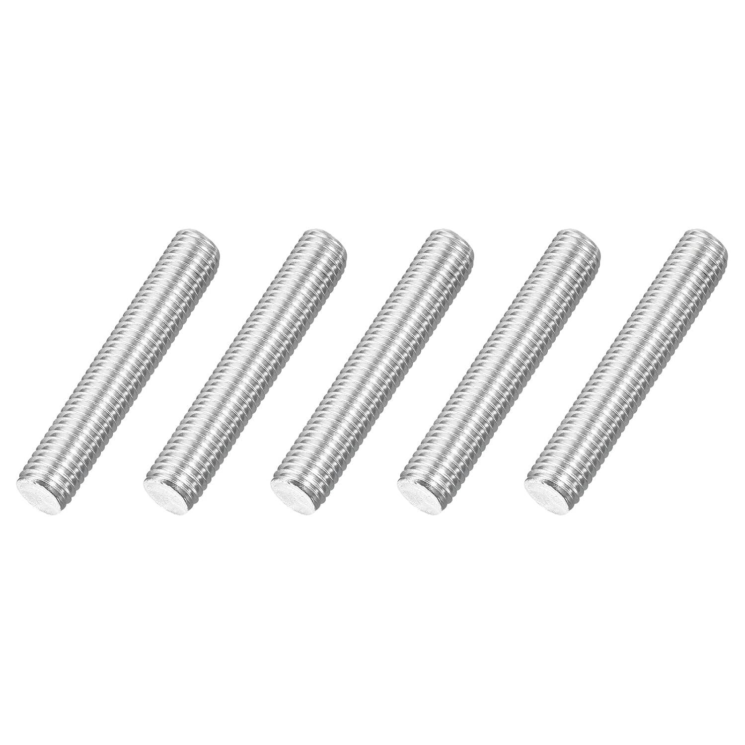 CERPXFF-M14x80mm Fully All Threaded Rod, 5Pcs 316 Stainless Steel Long ...