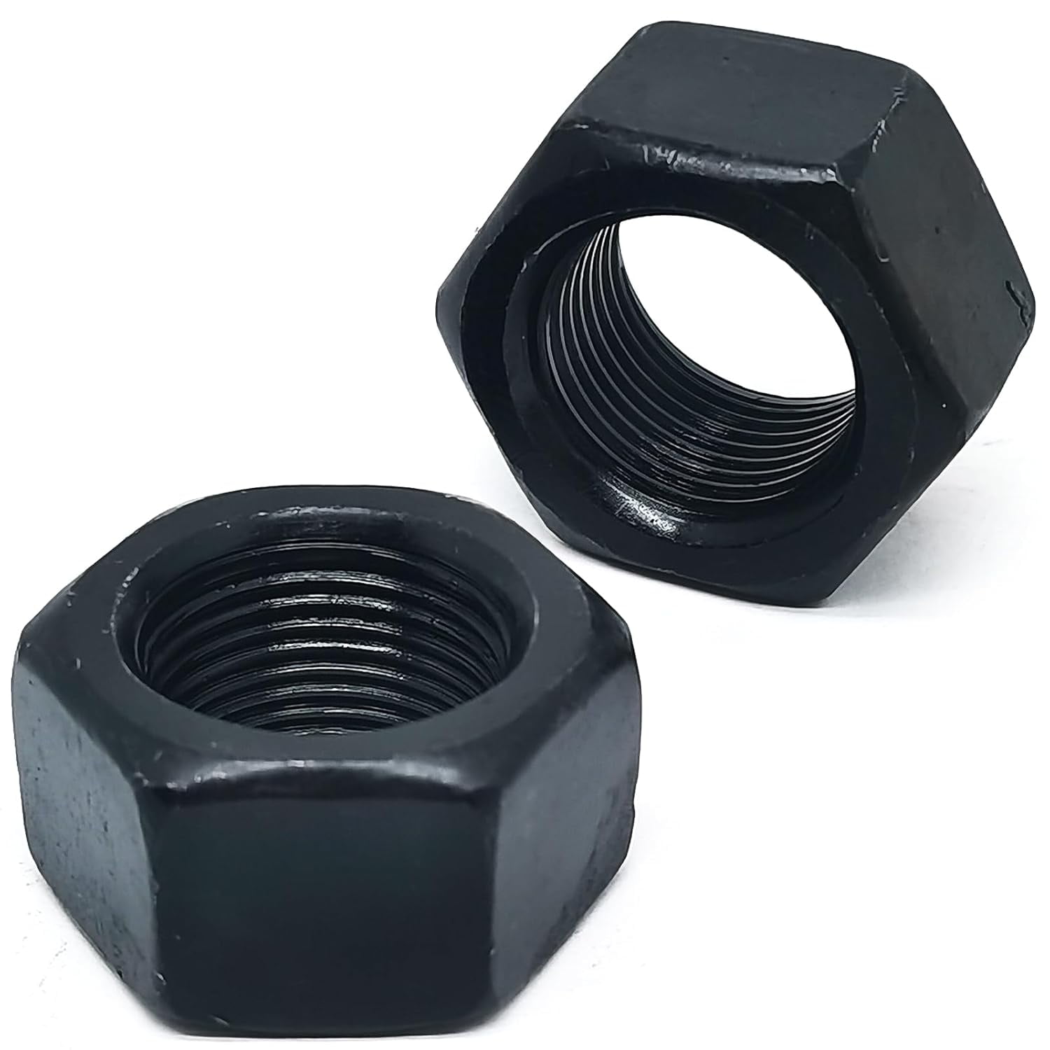 CERPXFF-M20x1.5mm Pitch Hex Nut, Carbon Steel,Black Oxide Finish,Fine ...