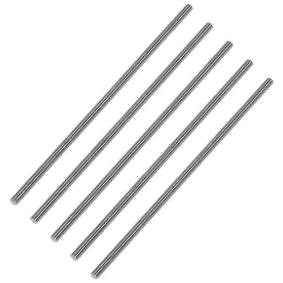 CERPXFF-M3-0.5 x 200mm Fully Threaded Rod, 304 Stainless Steel All ...