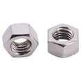 CERPXFF-M4-0.7 (100 Pcs) Hex Nuts, 304 Stainless Steel 18/8, Hex Drive ...