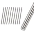 CERPXFF-M6 x 100mm Fully Threaded Rod & Studs, 304 Stainless Steel ...
