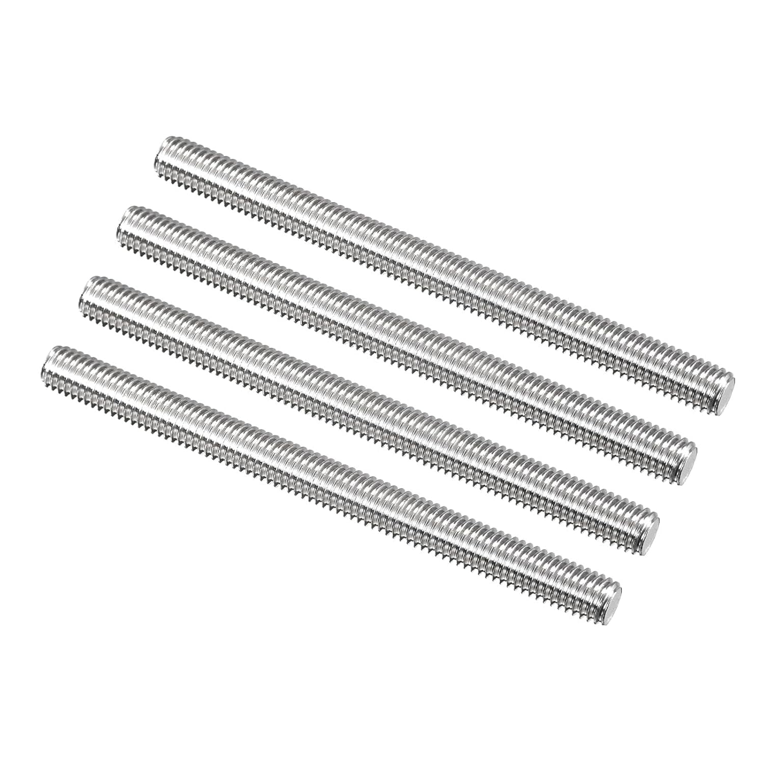 CERPXFF-M6 x 190mm Multi-Purpose 304 Stainless Steel Fully Threaded Rod ...