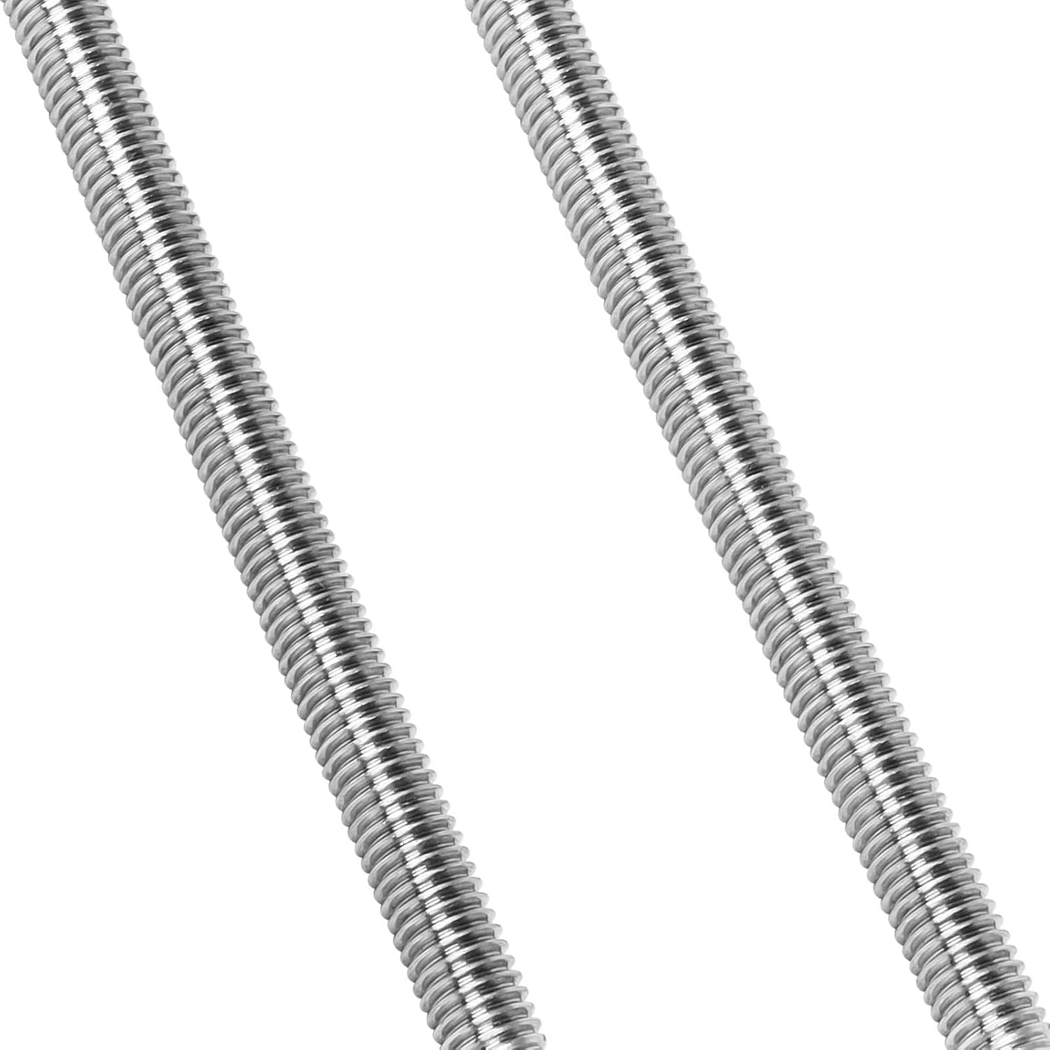 CERPXFF-M8-1.25 x 300mm Fully Threaded Rod Studs, 18-8 Stainless Steel ...