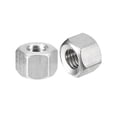 CERPXFF-M8 x 1.25-Pitch 9mm Length Coupling Nuts, 10pcs 304 Stainless ...