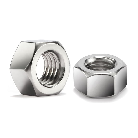 CERPXFF-M8 x 1.25mm Hex Nuts 50Pcs 304 Stainless Steel 18-8, Full ...