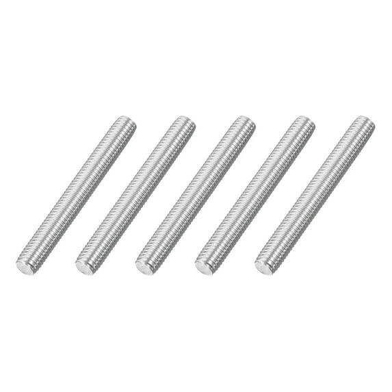 CERPXFF-M8x65mm Fully All Threaded Rod, 5Pcs 316 Stainless Steel Long ...