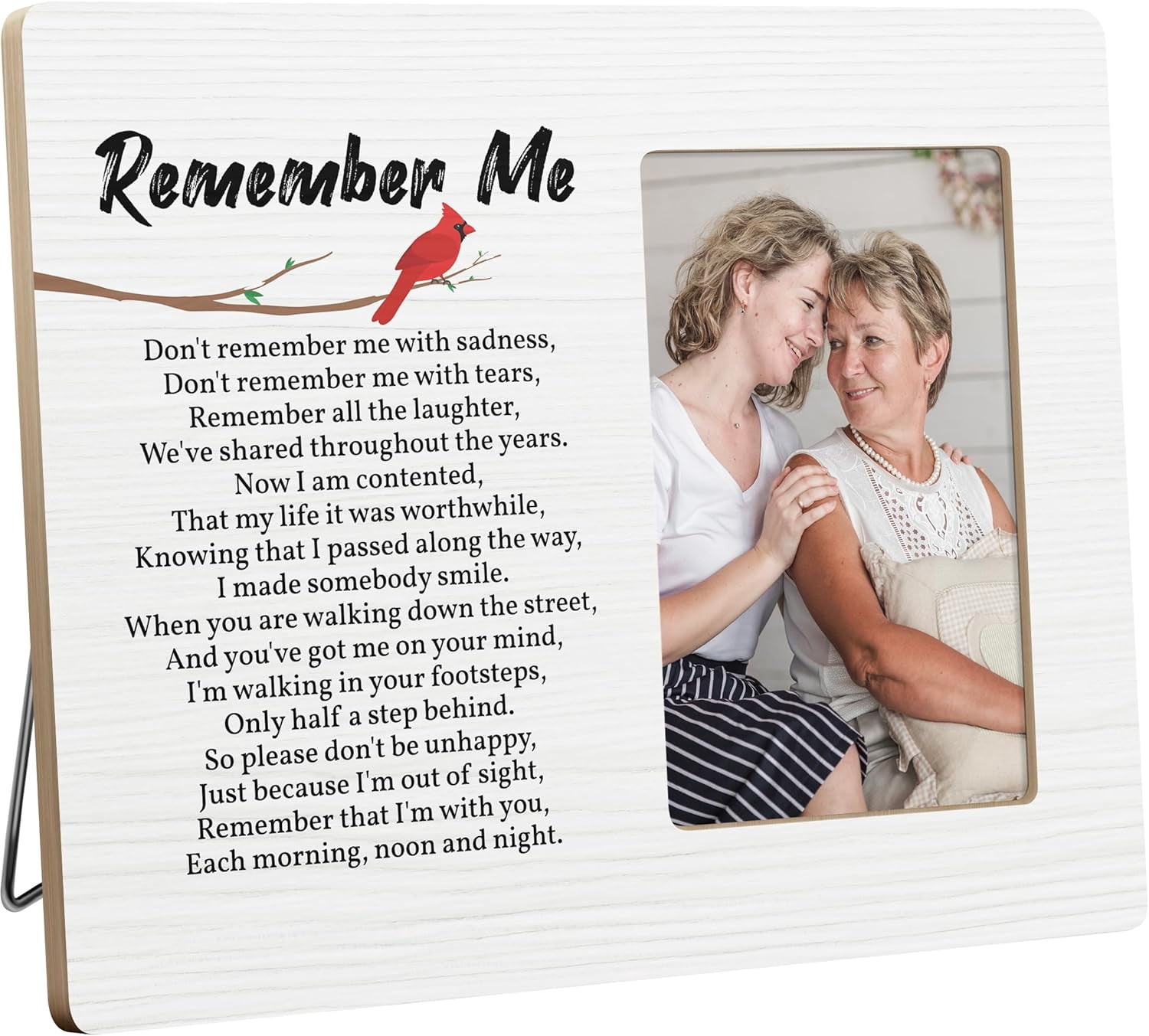 CERPXFF-Memorial Gifts for Loss of Loved One Picture Frame, Red ...
