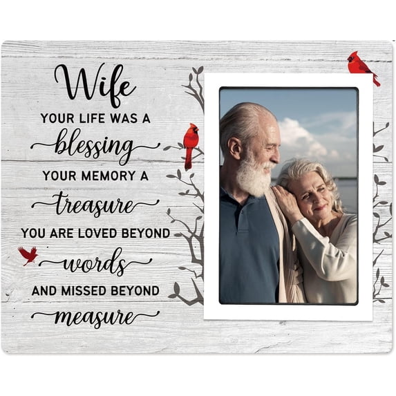 CERPXFF-Memorial Gifts for Loss of Wife, Sympathy Gifts for Loss of ...