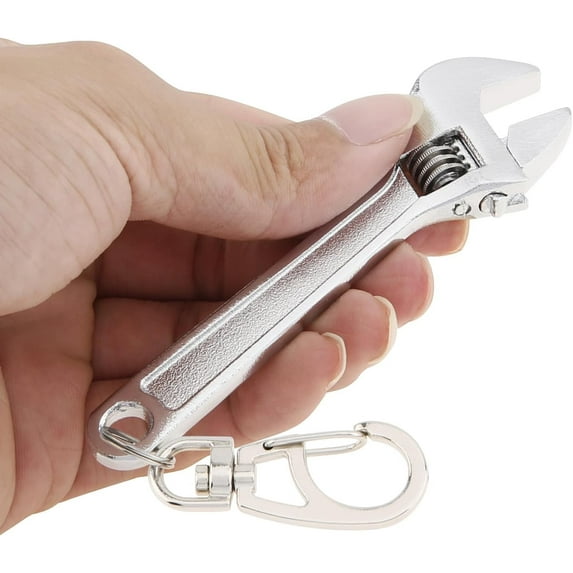 CERPXFF-Mini Wrench Tool Keychain, Spanner Keyring Pendant, Keychain ...