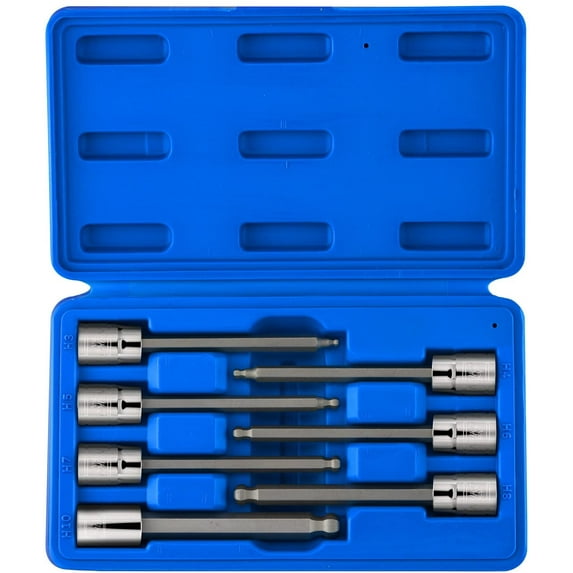 CERPXFF-Neiko 10243A 3/8-Inch-Drive Extra-Long Ball-End Hex-Bit Socket ...
