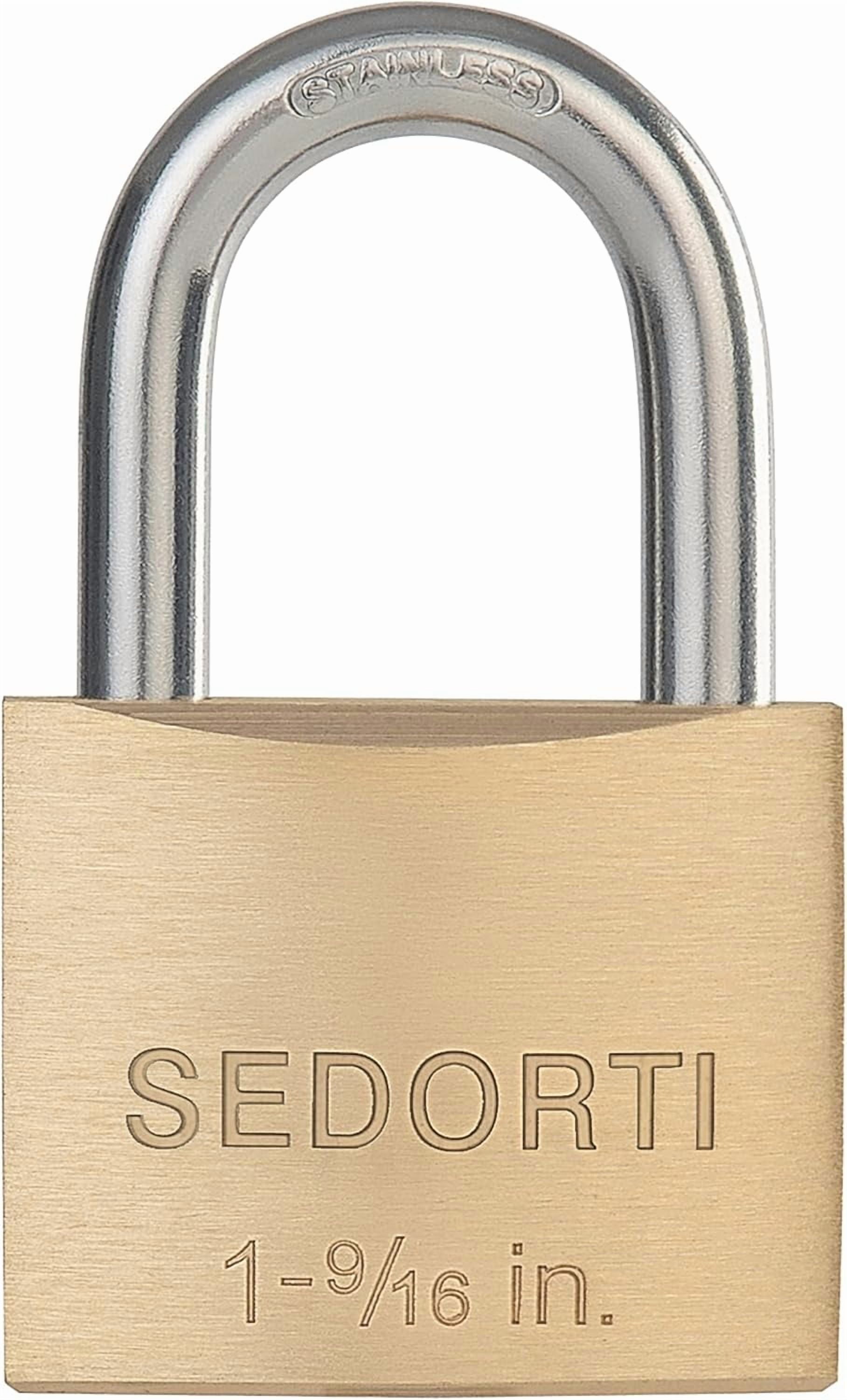 CERPXFF-Outdoor Weatherproof Padlock with Stainless Steel Shackle and ...