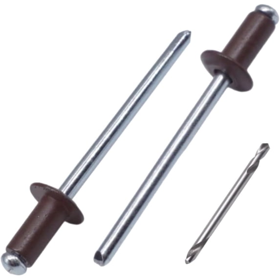 CERPXFF-(Pack of 10) Painted Blind Rivets 1/8" x 5/16" (3.2 x 8 mm ...