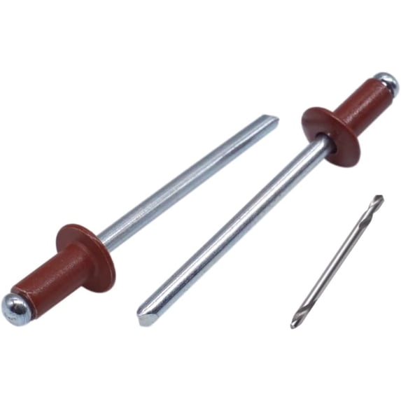 CERPXFF-(Pack of 100) Painted Blind Rivets 5/32" x 5/16" (4.0 x 8 mm ...