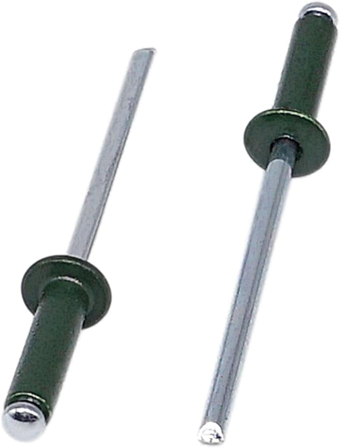 CERPXFF-(Pack of 50) Painted Blind Rivets 1/8" x 15/32" (3.2 x 12 mm ...