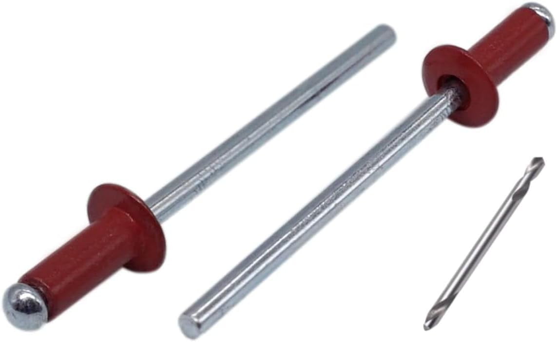 CERPXFF-(Pack of 50) Painted Blind Rivets 1/8" x 5/16" (3.2 x 8 mm ...