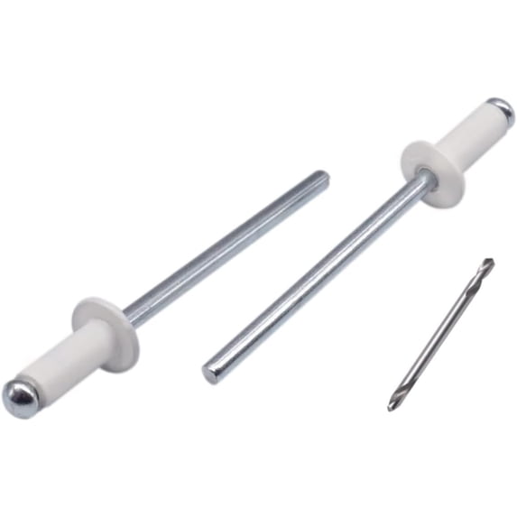 CERPXFF-(Pack of 50) Painted Blind Rivets 1/8" x 5/16" (3.2 x 8 mm ...