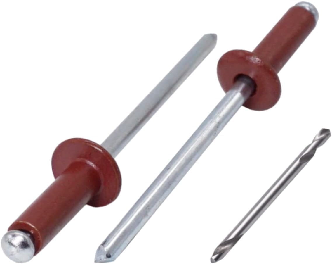 CERPXFF-(Pack of 50) Painted Blind Rivets 5/32" x 13/32" (4.0 x 10 mm ...