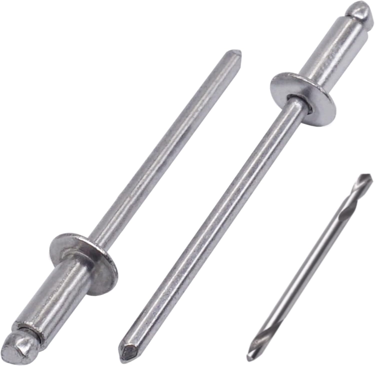 CERPXFF-(Pack of 500) Blind Rivets 1/8" x 5/16" (3.2 x 8 mm), Dome Head ...