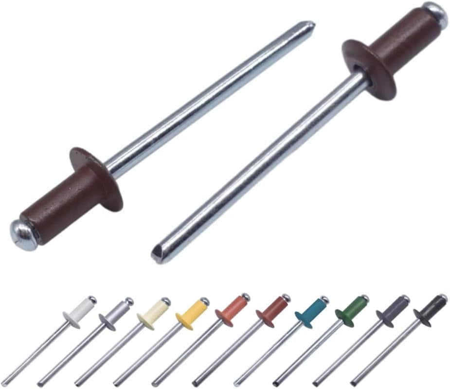 CERPXFF-(Pack of 500) Painted Blind Rivets 1/8" x 5/16" (3.2 x 8 mm ...