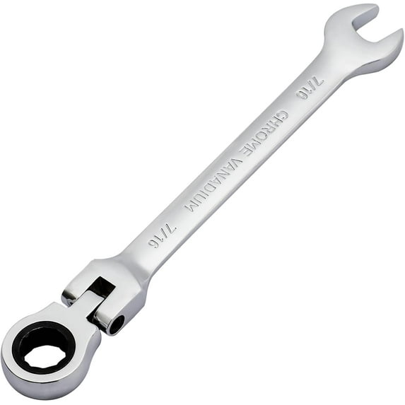 CERPXFF-Pilida 1/2 Inch Ratcheting Combination Wrench 12 Point SAE Flex ...