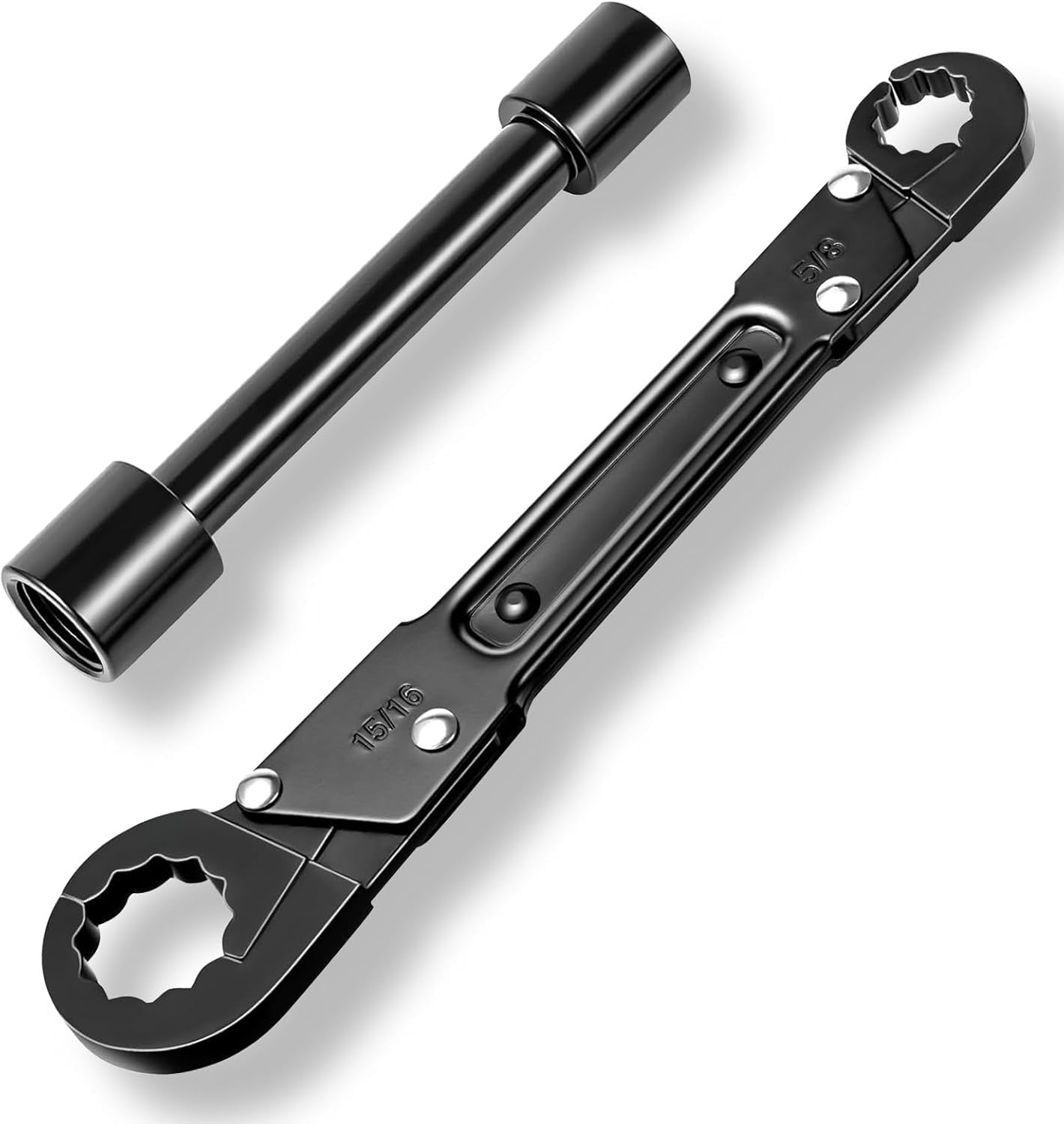 CERPXFF-Plumbing Angle Stop Wrench Kit, Heavy Duty Compression Angle ...