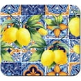 CERPXFF-Rubber Dish Drying Mat for Kitchen Counter Large Lemon Washable ...