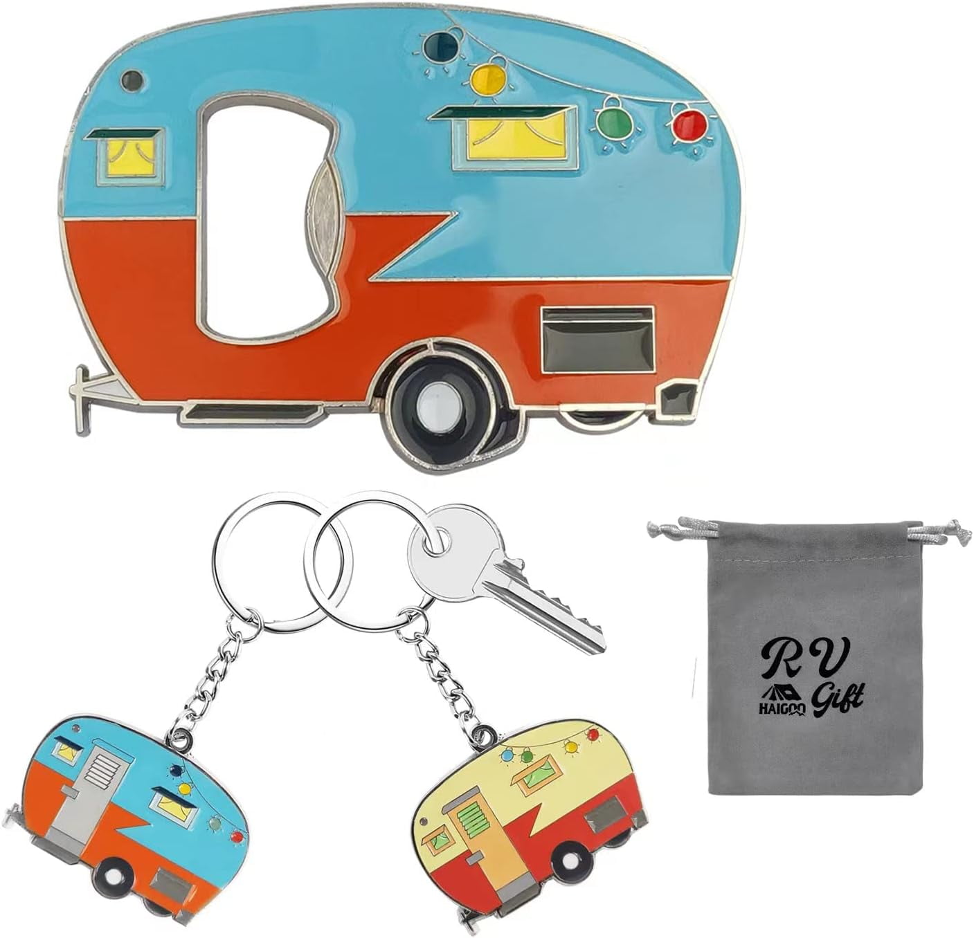 CERPXFF-Rv Keychain 2 Pack and Magnetic Beer Bottle Opener for Fridge ...