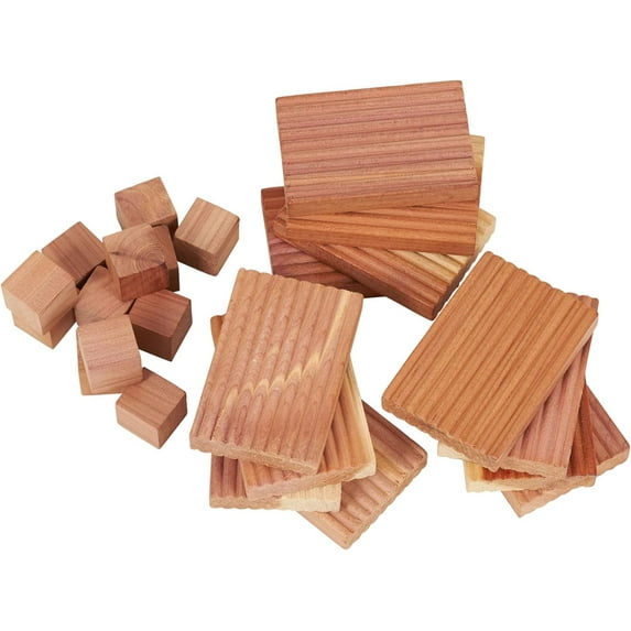 CERPXFF-Set Cedar Blocks, Brown - Walmart.com
