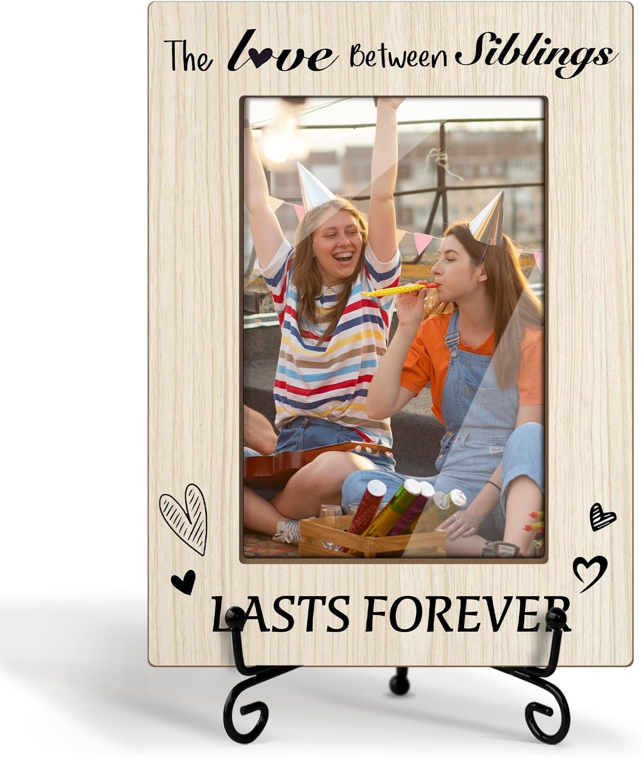 CERPXFF-Sibling Picture Frame Photo Gifts Wooden Picture Frame With ...