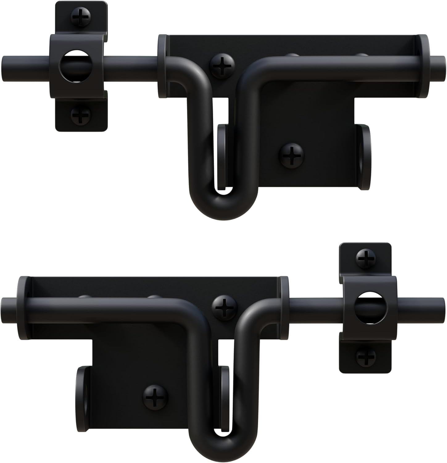 CERPXFF-Slide Bolt Gate Latch Heavy Duty Gate Lock with Padlock Hole ...