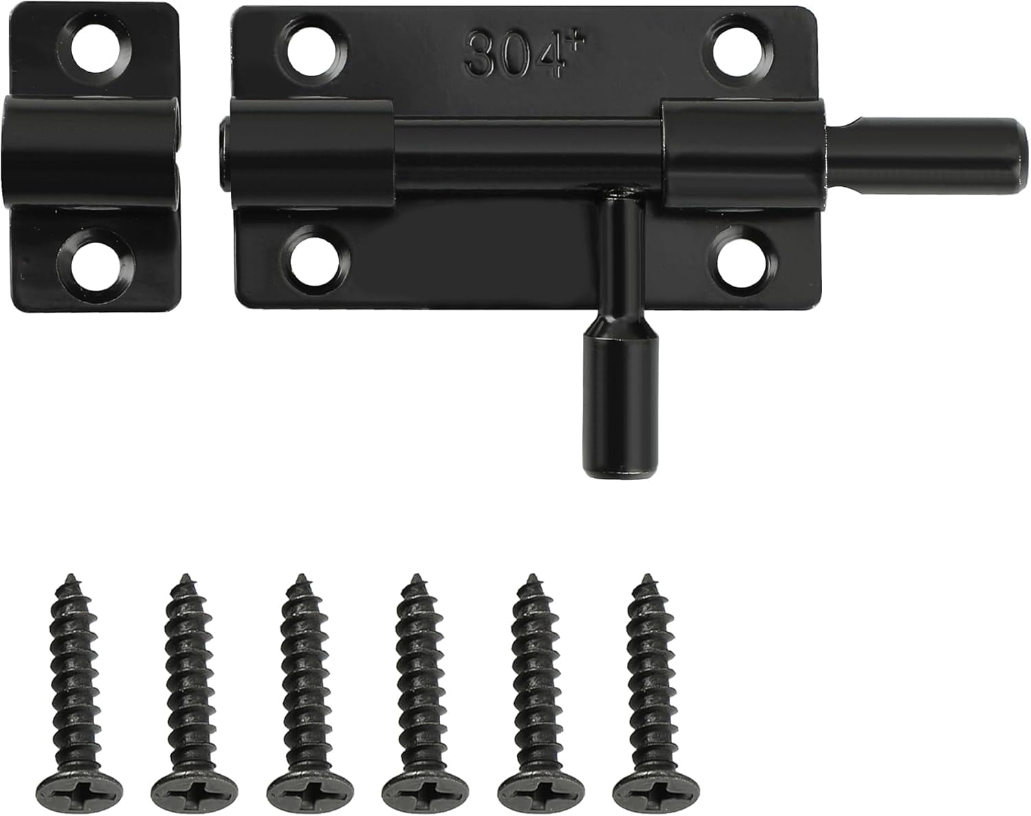 CERPXFF-Slide Latch Lock Barrel Bolt with Padlock Hole, SUS304 ...