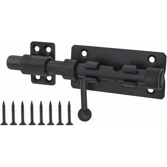 CERPXFF-Sliding Bolt Gate Latch, 6.3 Inch 304 Stainless Steel Barrel ...