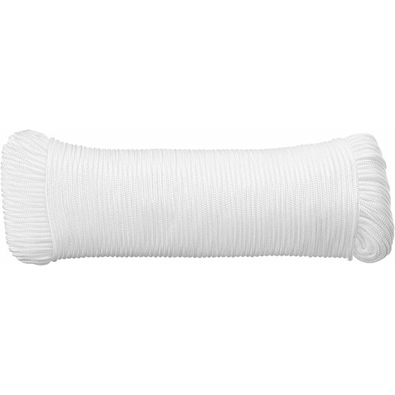 CERPXFF-Solid Braid Nylon Rope 1/8 Inch 250 ft Multipurpose ...