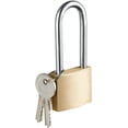 CERPXFF-Solid Brass Lock and Key,Pad Lock with 1-9/16 in. (40 mm) Wide ...