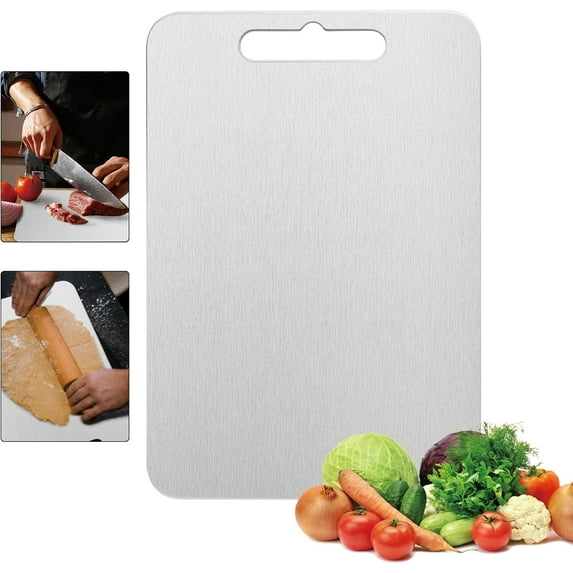 CERPXFF-Stainless Steel Cutting Board Cutting Boards for Kitchen ...